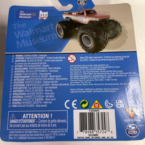 Spin Master | Other | Monster Jam Spin Master Limited Edition Sam ...